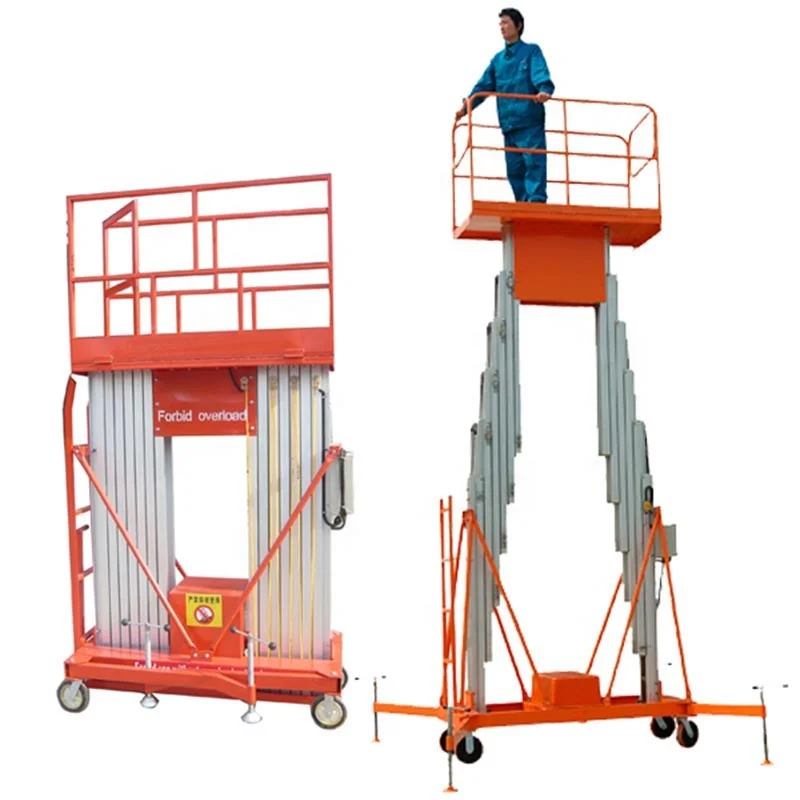 Small Adjustable Work Platform 6m Mobile Hydraulic Table Lift Electric ...