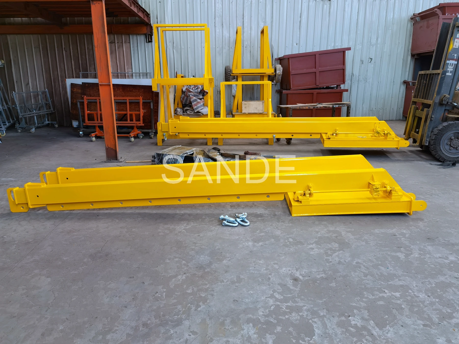 Double Forklift Boom - Efficient and Safe Slab Handling