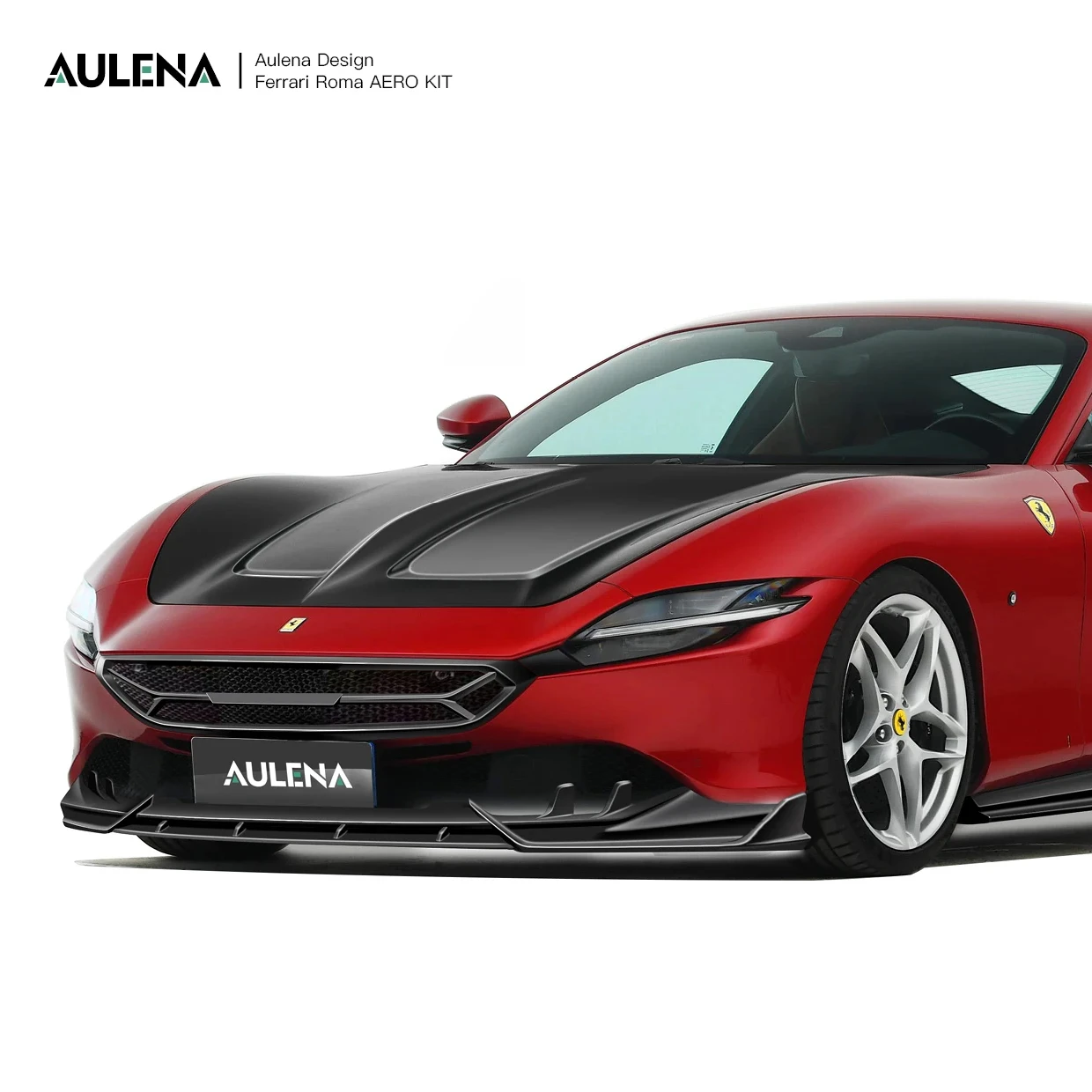 Aulena Carbon Front Bumper Splitter Side Skirts Rear Bumper Diffuser ...
