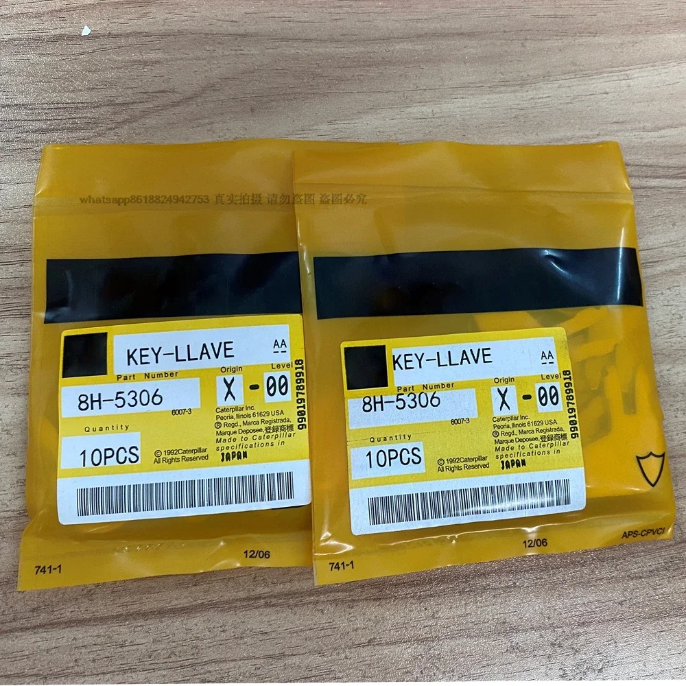 10 Keys 8H5306 8H-5306 8398 for CAT for Caterpillar Master Disconnect ...