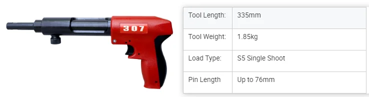 307 Powder Actuated Fastener Tools - High Quality Factory