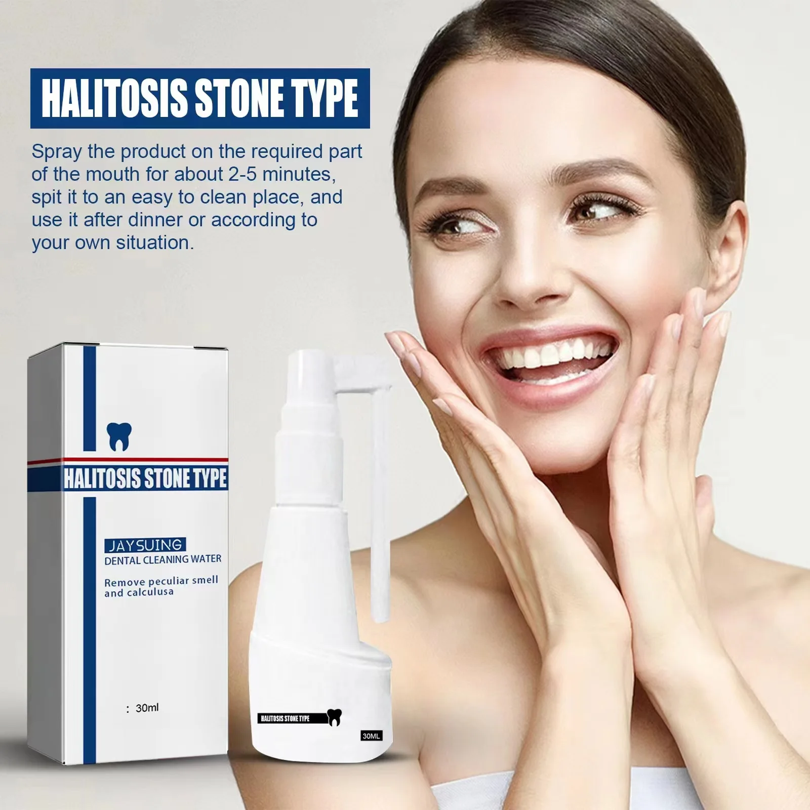 Dental Calculus Dissolving Oral Spray - Eliminate Halitosis