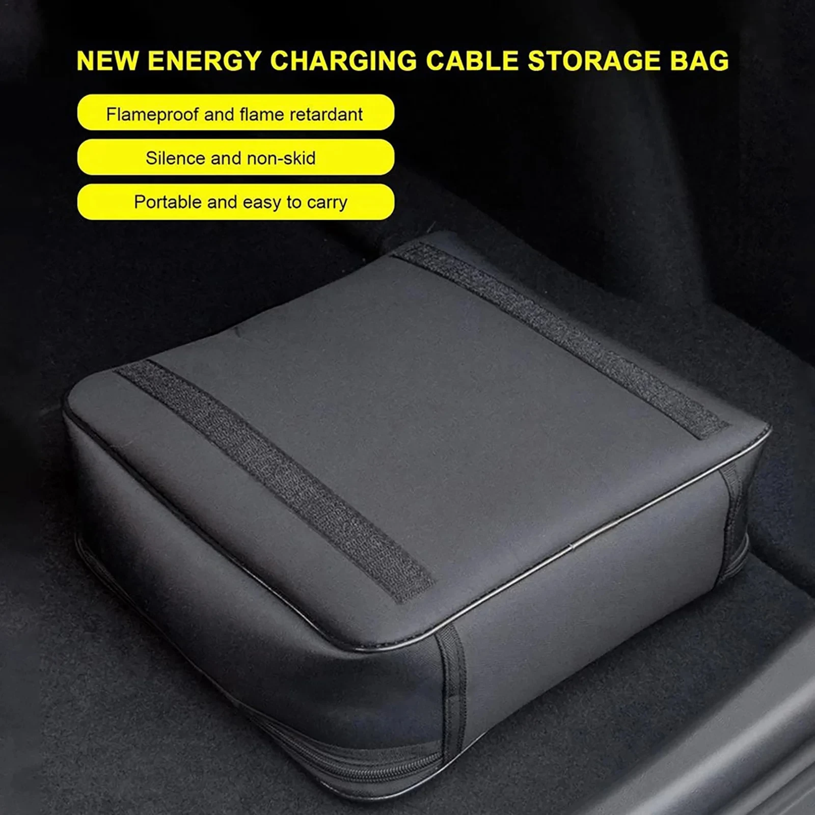 EV Charger Cable Storage - Waterproof & Fire Retardant Bag