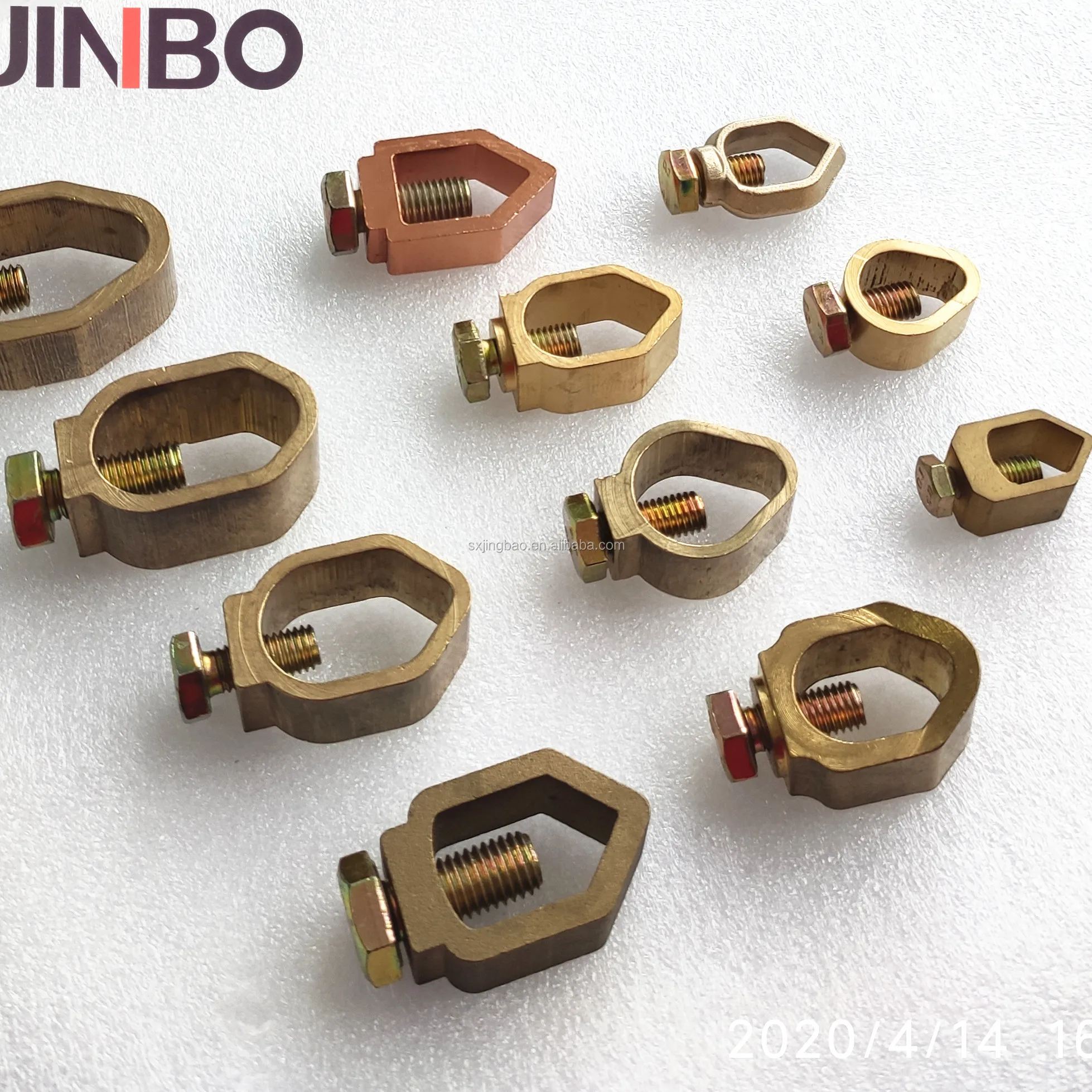 Jinbo Lightning Rod Cable Clamps - Reliable Electrical Grounding