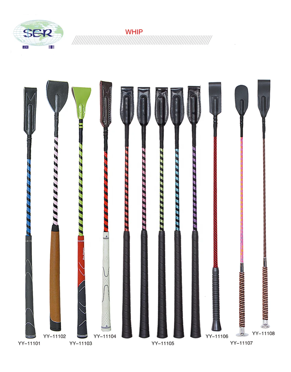 Sexty Whips - Durable and Versatile Leather Horse Whips