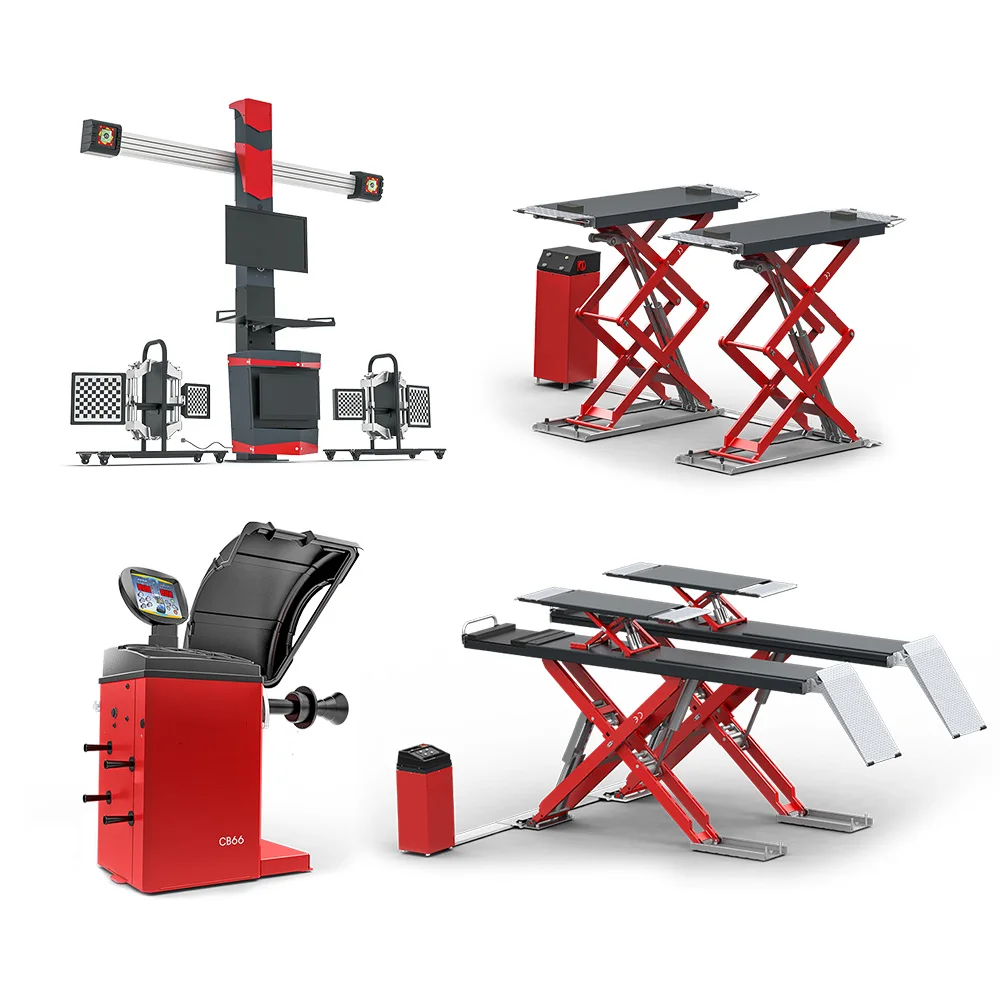 3D Wheel Alignment Machine - UE-A730G Combo Equipment