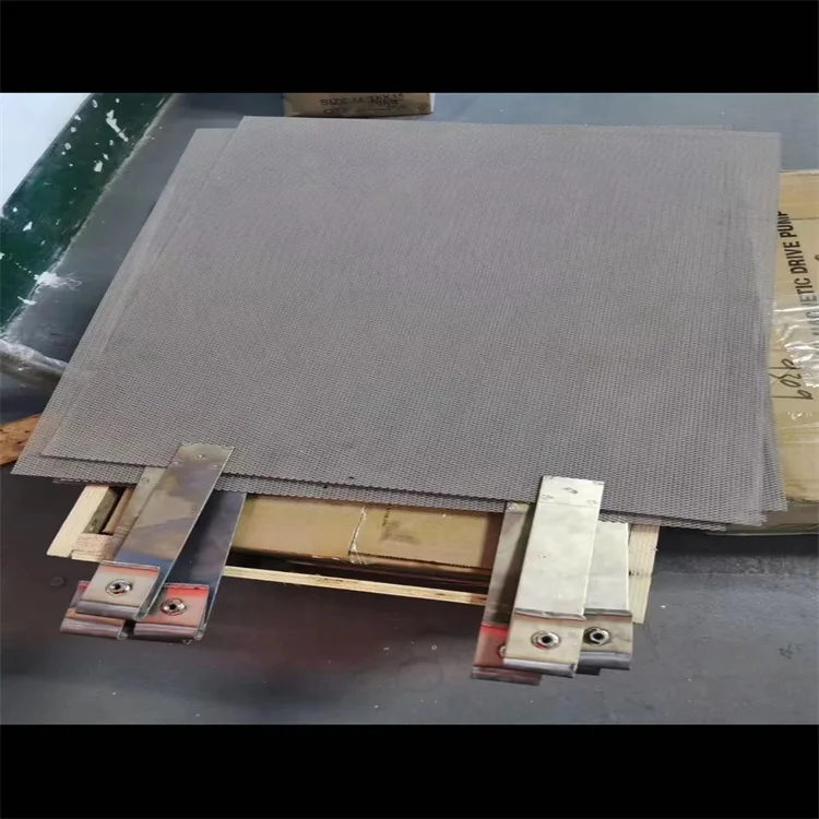 Pure Nickel Ni2 Electrode Round Hole Expanded Mesh Sheet for Battery ...