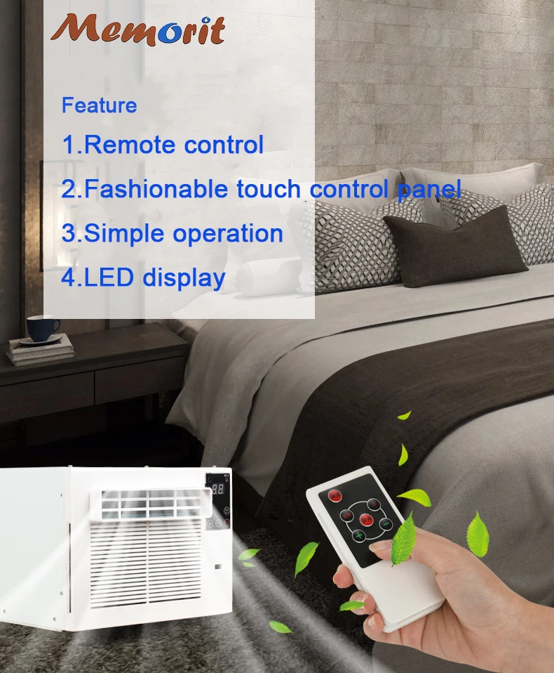 Portable Mini Air Conditioner Low Noise Smart Remote Mosquito Net 110v ...