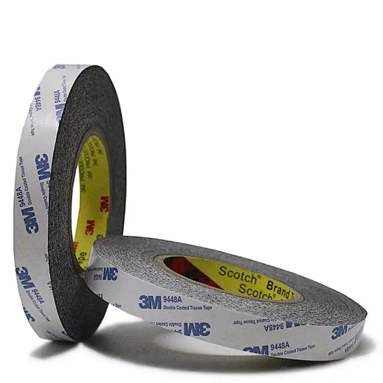 3M 9448AB - Black Non-woven Double-sided Adhesive Tape - Waterproof ...