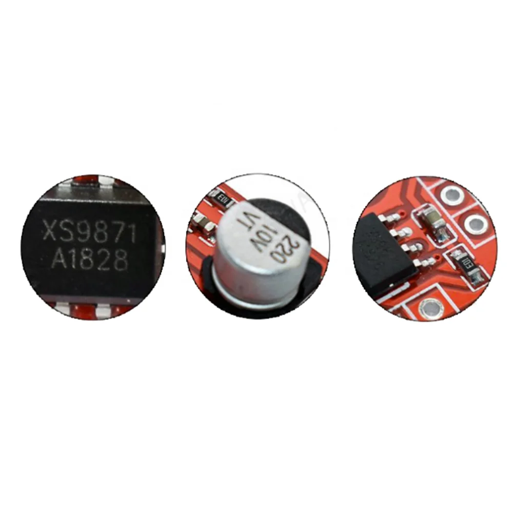 Taidacent XS9871数字5w音频功放板DC2.5-5.5V 1A迷你音频放大器5v模块单声道DIY类AB放大器| Alibaba.com