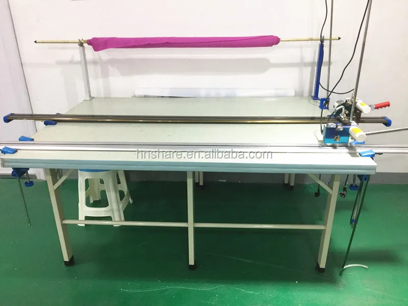 Electric Automatic Straight Round Fabric End Cutter