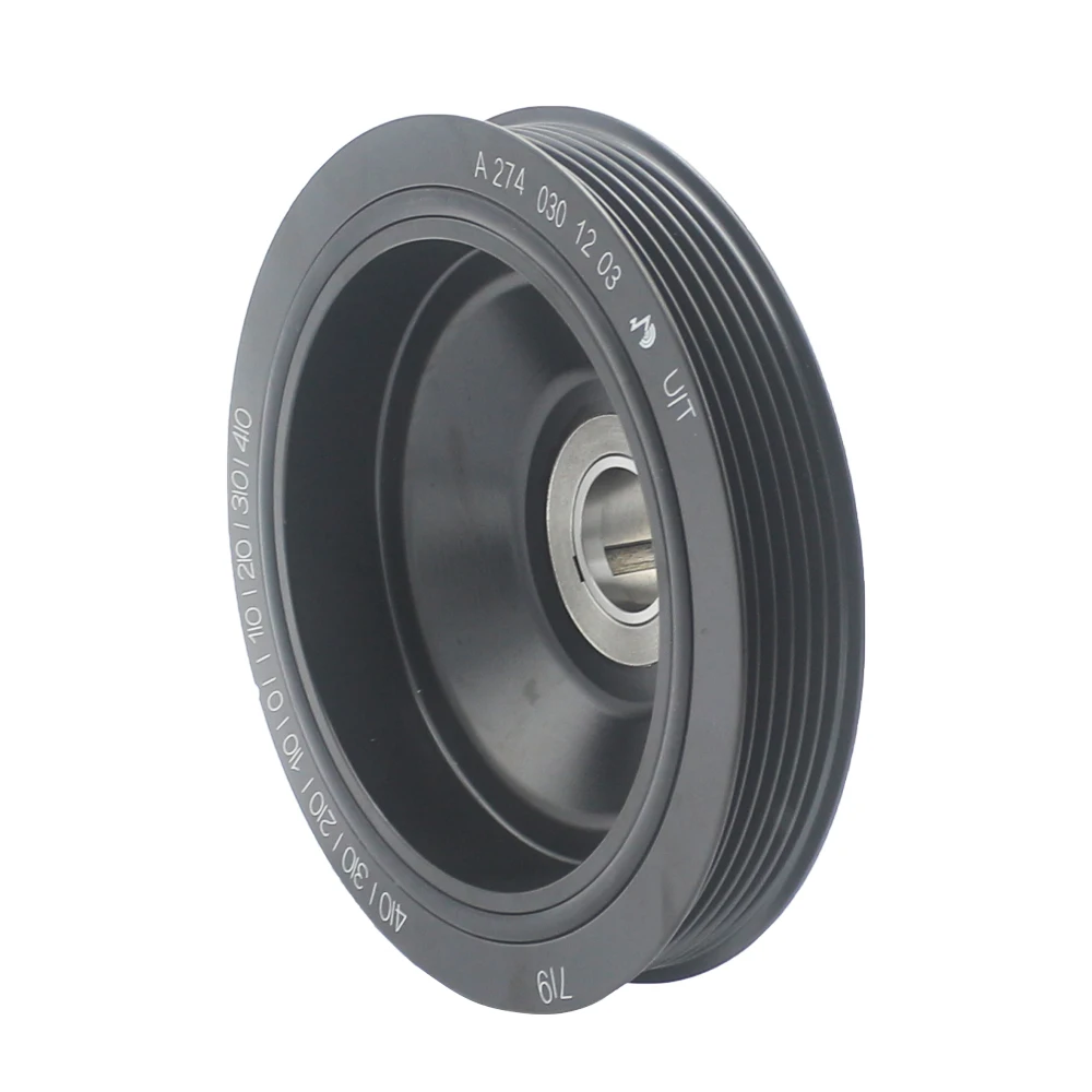 A2740301203奔驰减震器发动机曲轴皮带轮2740301203，适用于奔驰c(w205) E(w212 W213) Glc (x253 ...