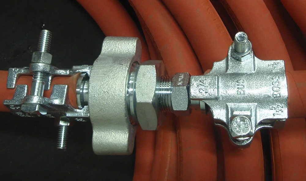 Universal Joint Coupling Fitting Steam Hose 1/2" Zinc-plated Carbon ...