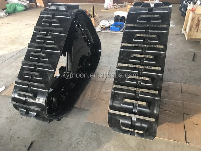 Heavy-duty Rubber Crawler Triangle Assembly for Tractors