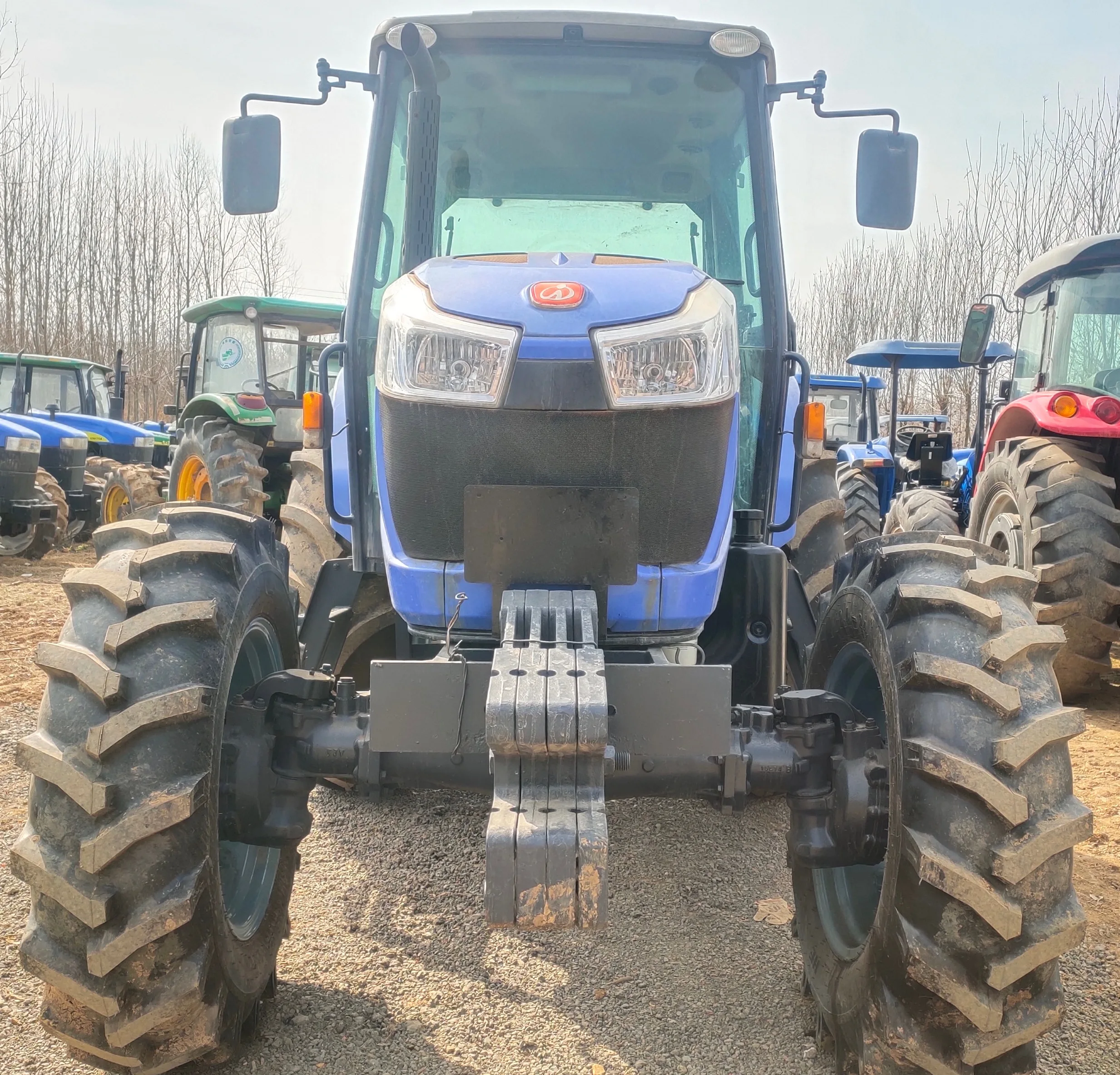 Agricultural Used Tractor Farm Machinery Iseki T954 95hp Wheel Tractors ...