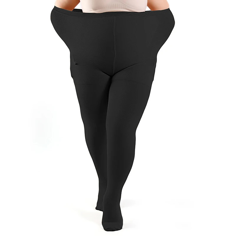 Plus Size Closed Toe Compression Stockings Leggings for Lady Medical ...