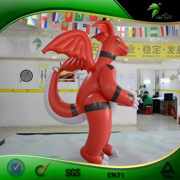 Inflatable Dragon Suit - Squeaky Guilmon Costume by Hongyi