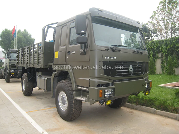Off Road Military Truck Sinotruk Howo 4x4 6x6 8x8 Army Truck - Buy Off ...