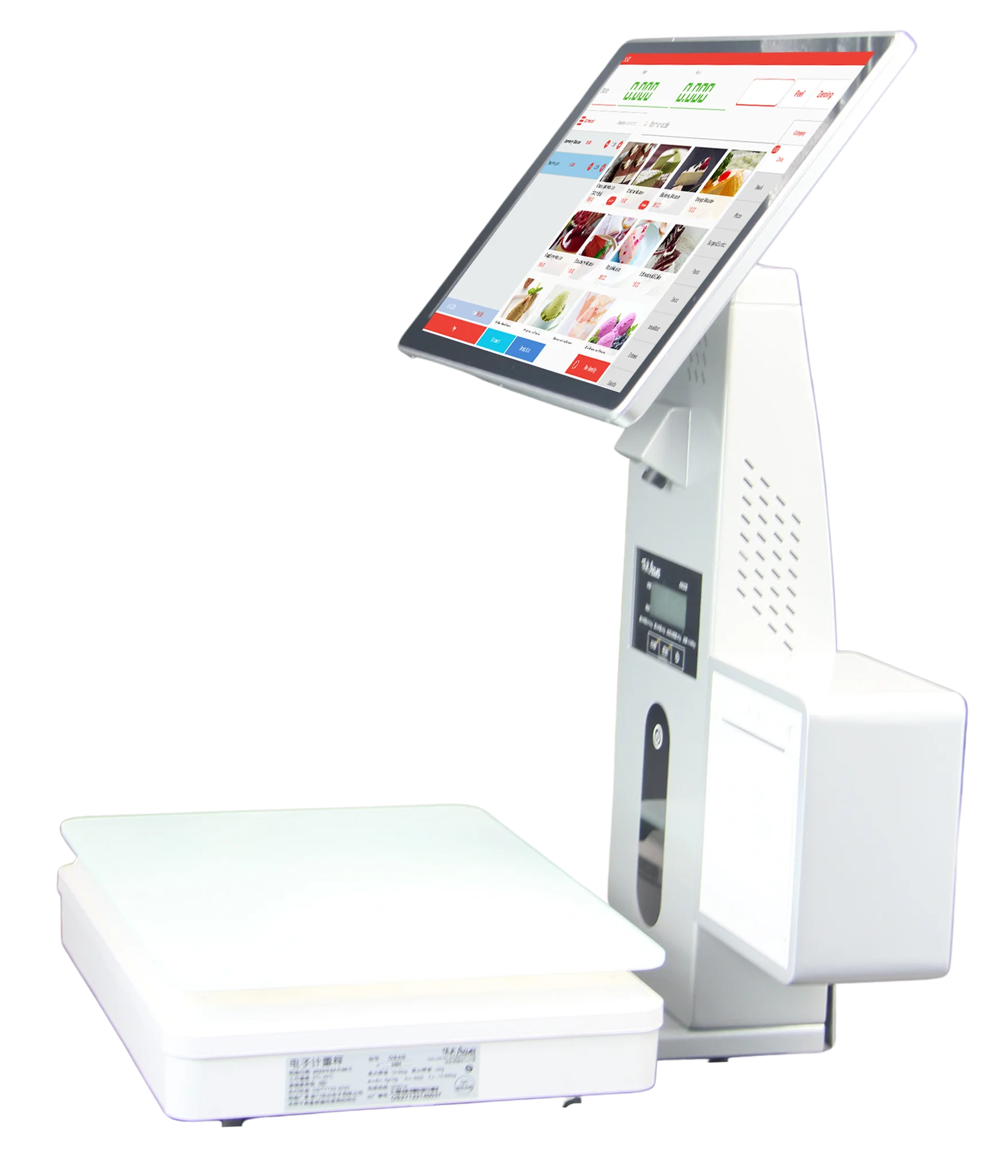 AI Scale All in One Desktop POS System High Quality Cash Register ...
