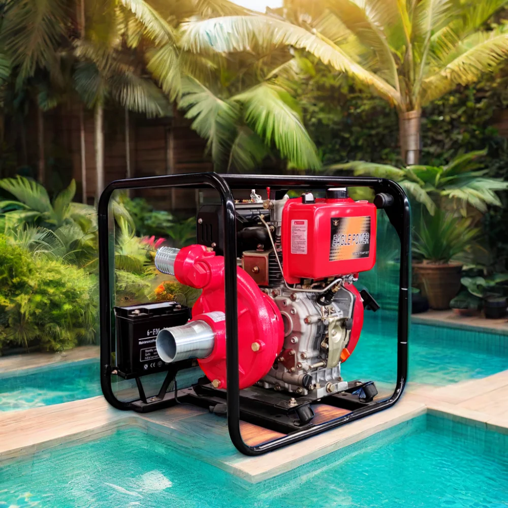3 Inch High Pressure Diesel Water Pumps Agricultural Irrigation Diesel ...