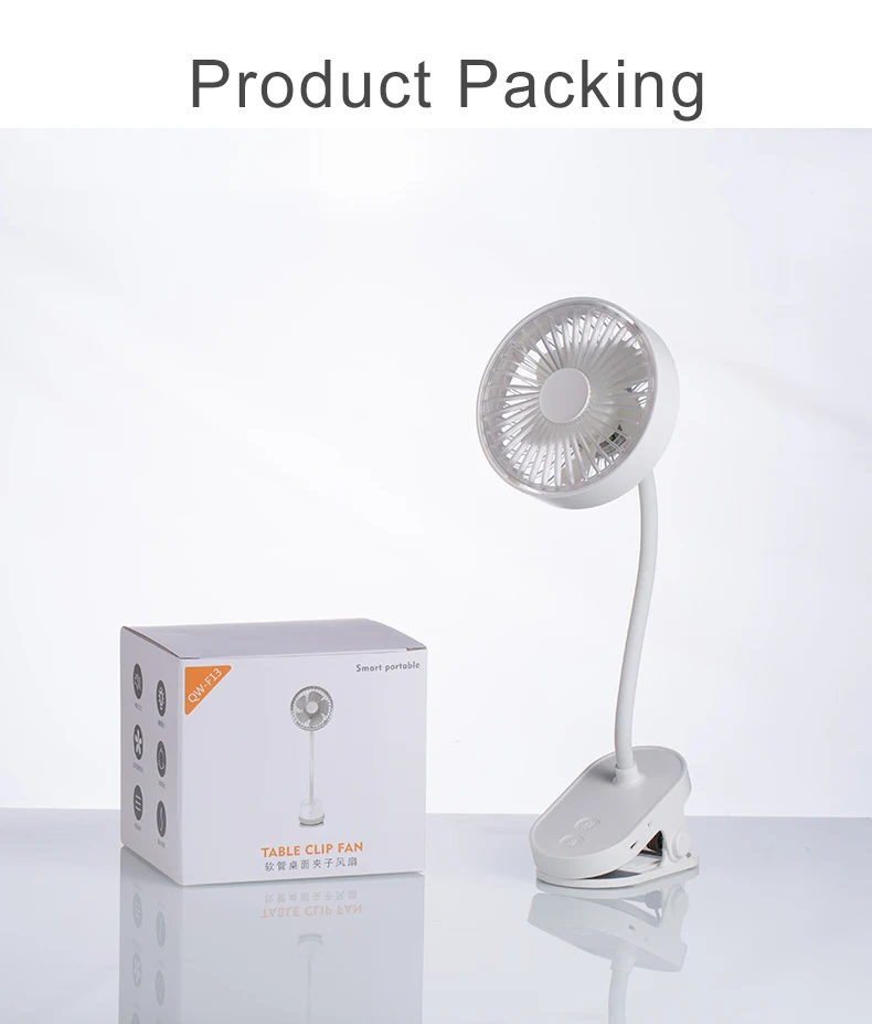 Top Supplier Oem Adjustable Mini Standing Clamp Fan With Light - Buy ...