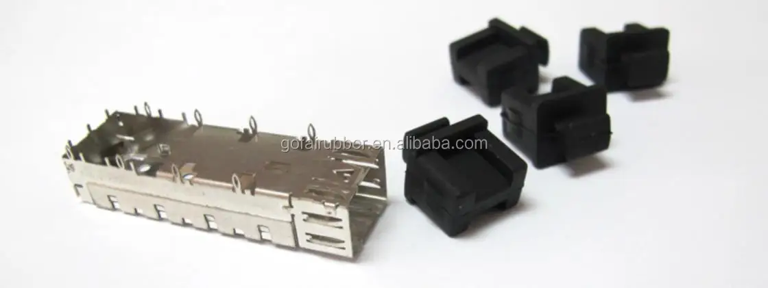 B Rubber Sfp Dust Cover For Duplex Lc Sfp Xfp Optical Module Sfp ...