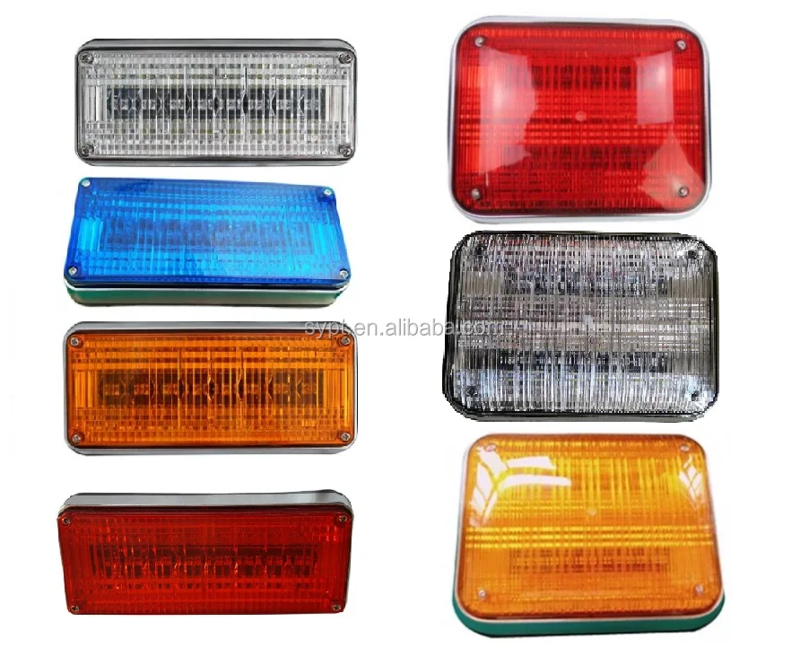 12 LED Surface Mount Ambulance Side Blinker - Super Bright