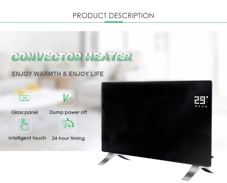 Efficient Heating Solutions - YIKA Glass Wall Mounted Heaters