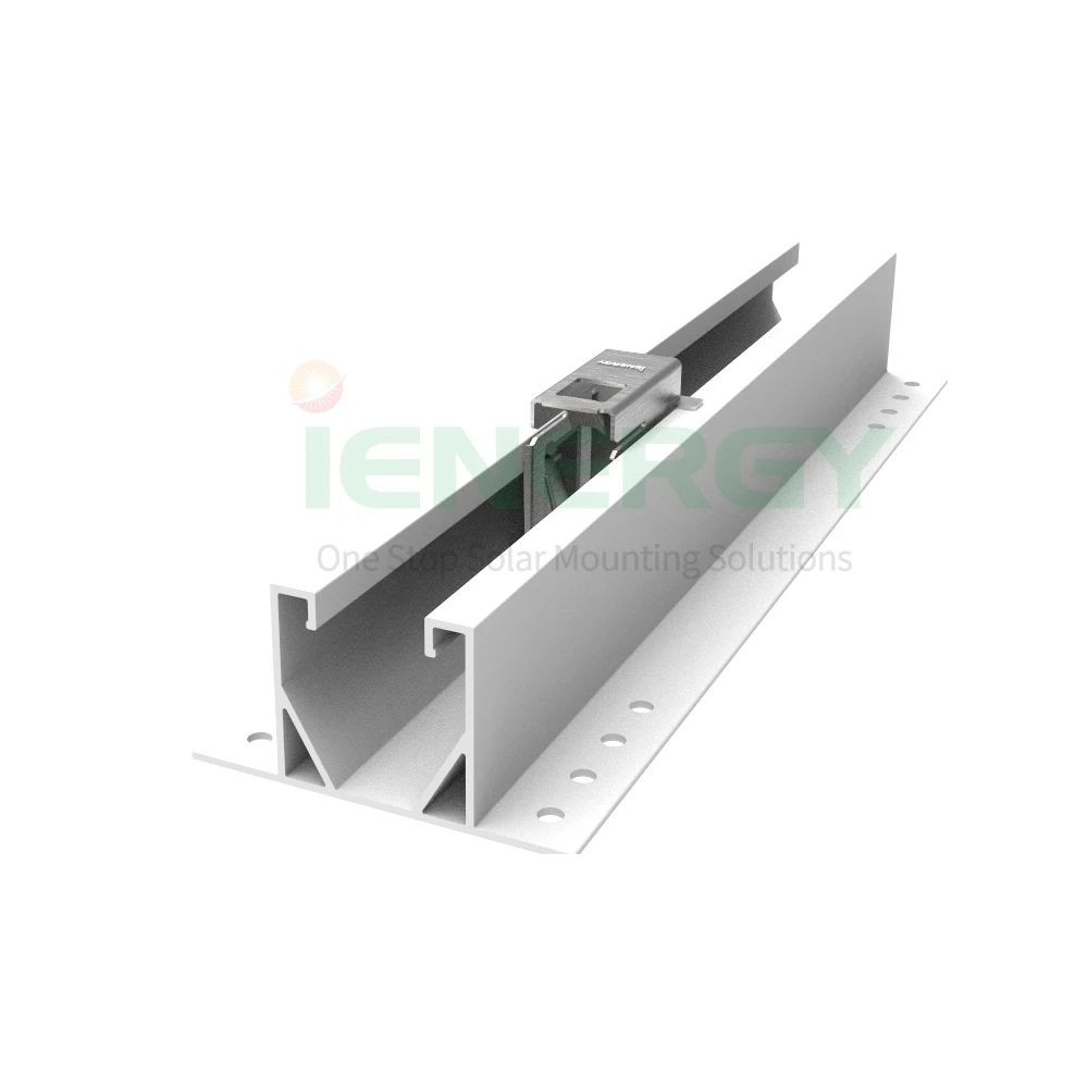 Manufacturer Railless Roof Mounting Structure Mini Short Rail For Solar ...