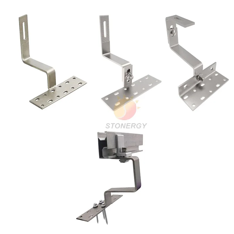 Solar Roof Solar Mounting Roof System Hook Photovoltaic Construction ...