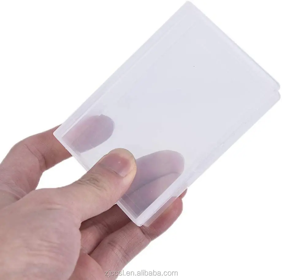 Plastic Playing Card Box Case - Recyclable & Customizable