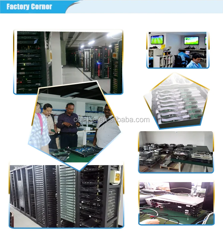 Digital Cable TV System - IP QAM Modulator with Scrambler