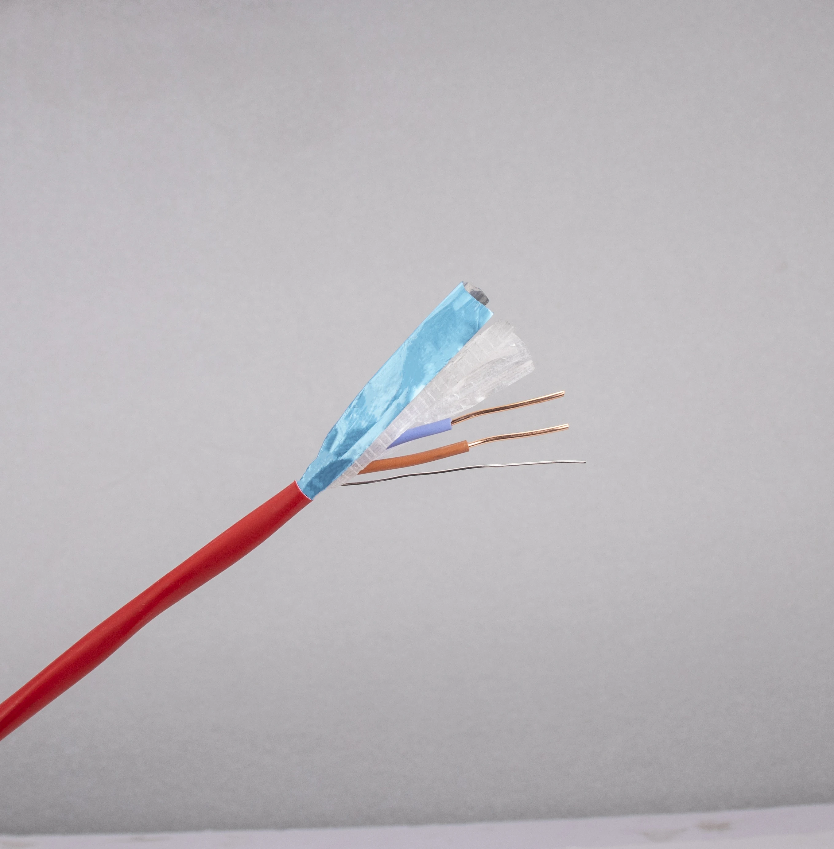 Shielded 4 Core 1.5mm2 Lpcb Single Core Fire Rated Telephone Swa Cable ...