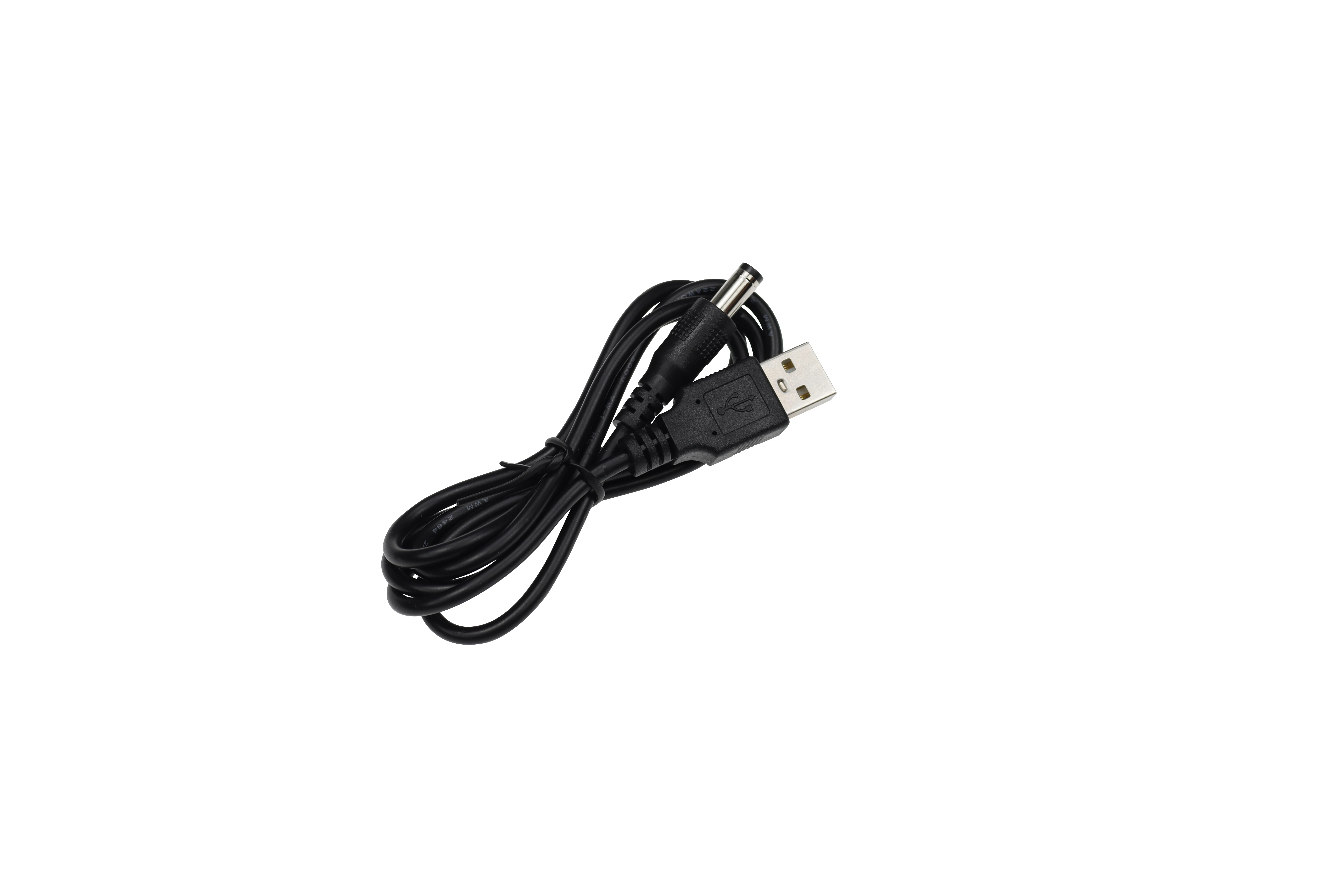USB 2.0 a Male to DC 5.5x2.1mm Plug Barrel Connector Power Cable 1m DC to USB Converter Cable ...