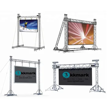 Led Screen Ground Supports Display Truss Structures - Buy Led Screen ...