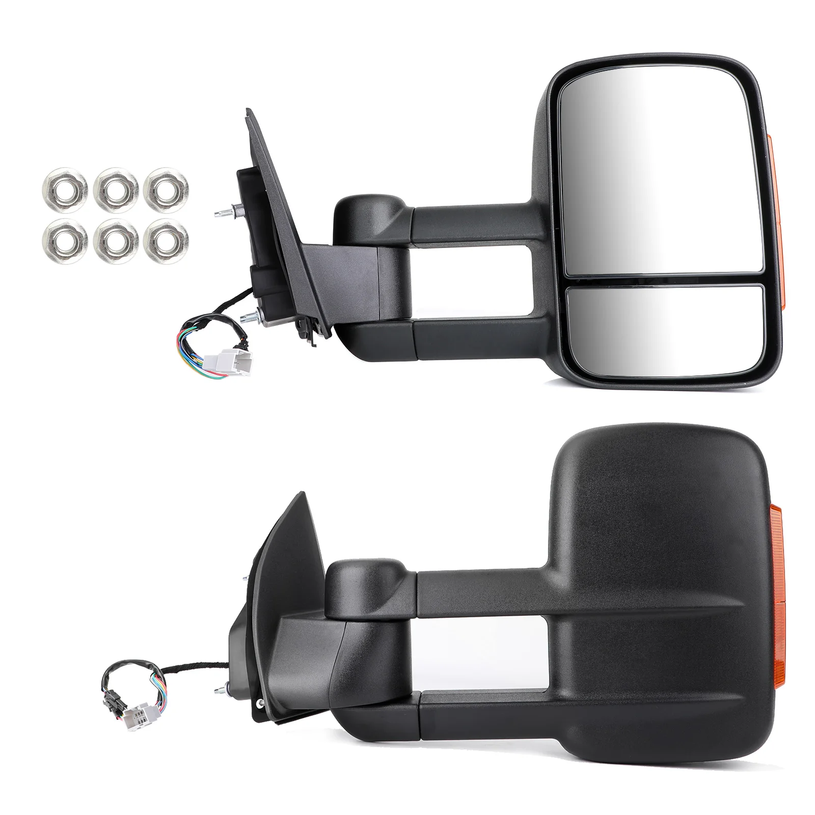 Areyourshop Extendable Towing Mirrors For Ford Ranger Mk Px Xl Xlt Xls ...