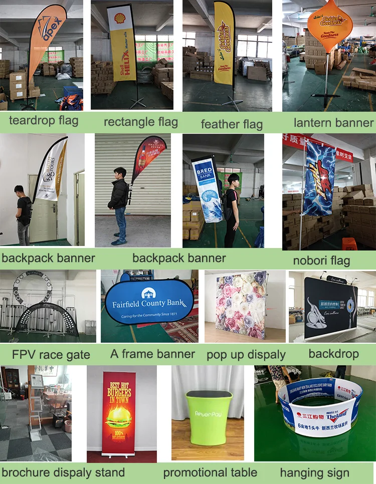 Custom Mini Nobori Flag with Pole Stand - Perfect for Advertising