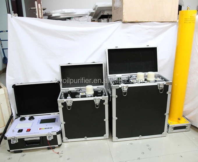 60kv Vlf High Voltage Tester Ac/dc Voltage Withstand Cable Hipot ...