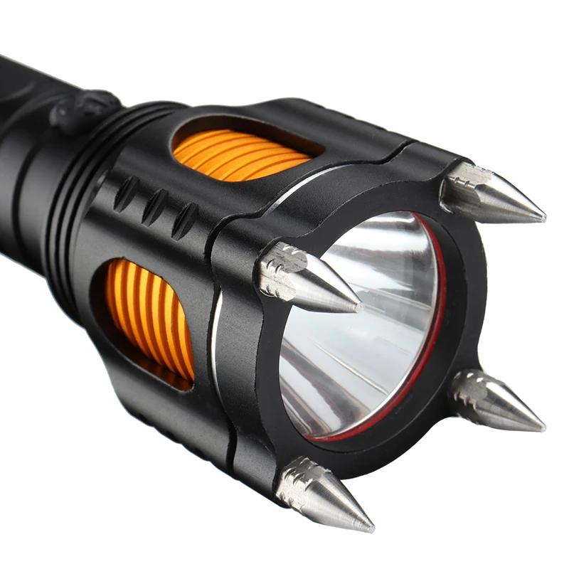 Popular Self-defense Torch Usb Rechargeable Torch/ Outdoor Defensive ...