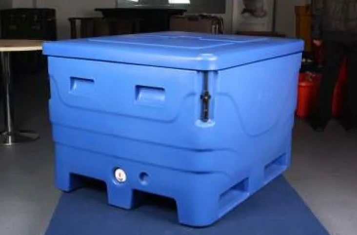 Rotomolded Plastic Insulated Rectangle Storage Box Bin Transportation ...