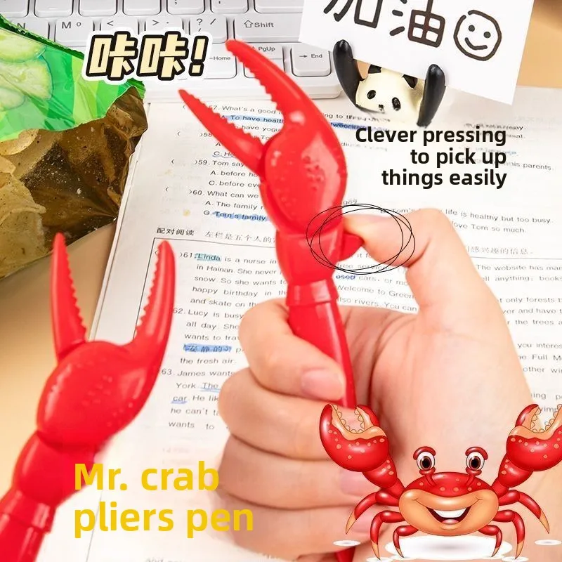 Mr. Krabs Style Pincer Pen - Fun and Creative Promotional Gel Pen