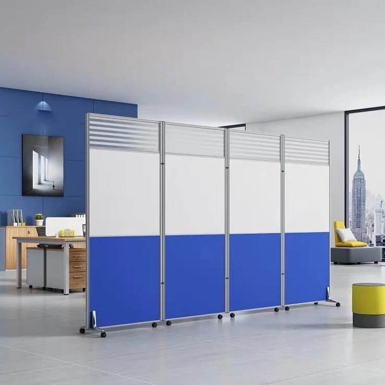 Movable Wall Partition Divider With Wheels - Customizable Room Dividers ...