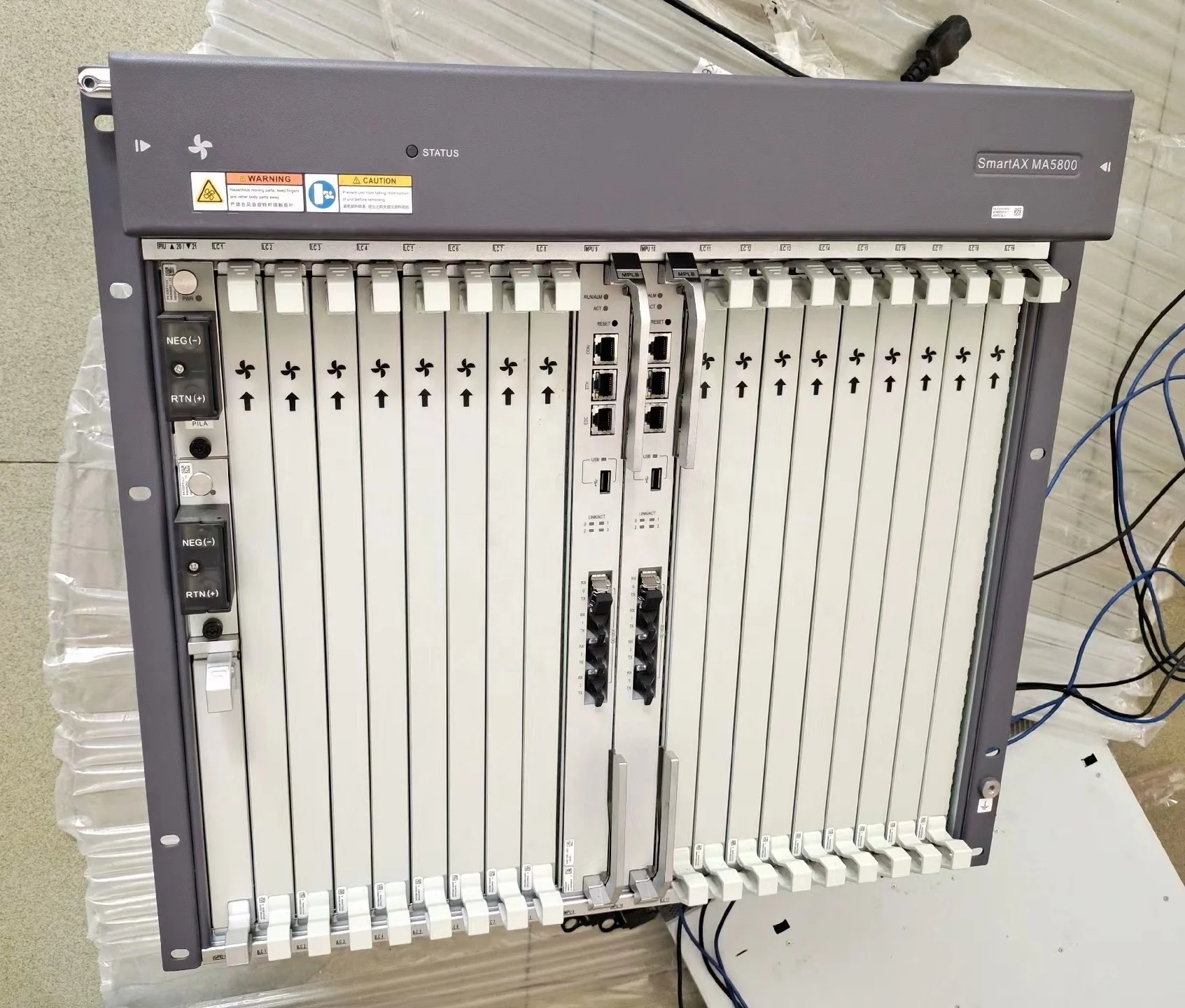 Smartax MA5800-X17 GPON EPON OLT - 10.5 Tbit/s Performance