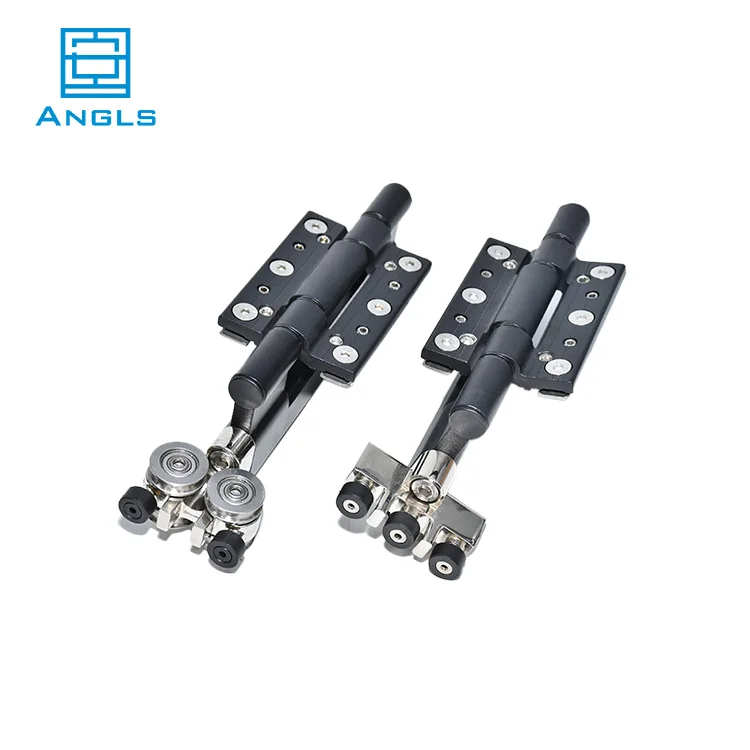 Ornament Concealed Heavy Duty Aluminium Gate Hinges Bearing Soft Close ...