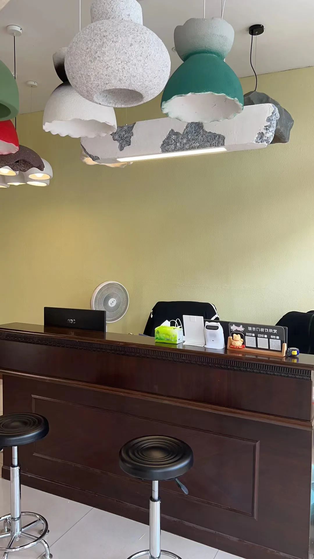 Removable Acrylic Shade Table Light Rechargeable Battery Cordless Lamp ...