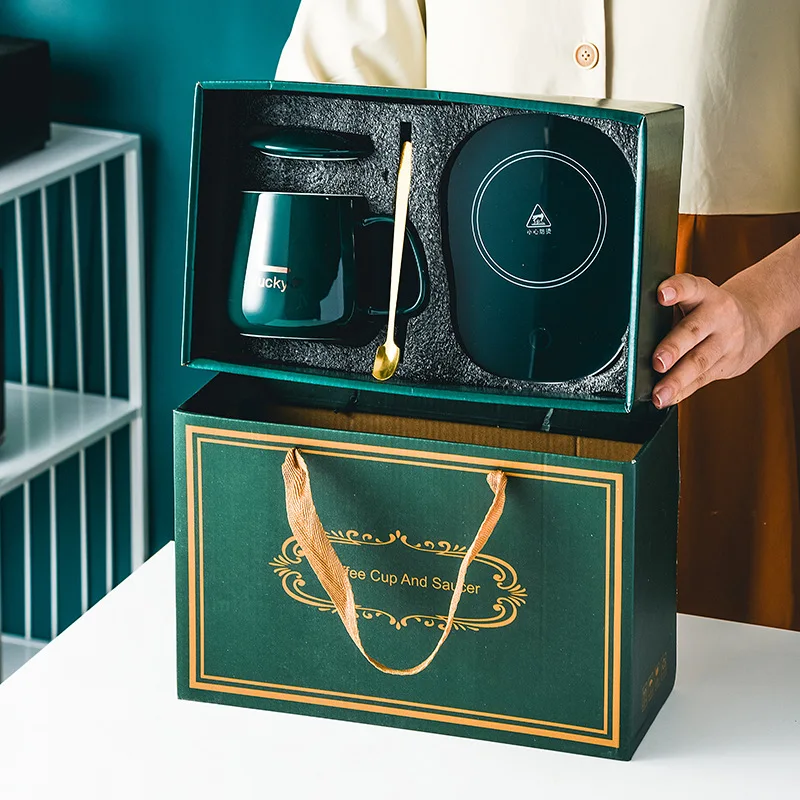 Electric Intelligent Smart Coffee Self Heating Cup Temperature Control ...