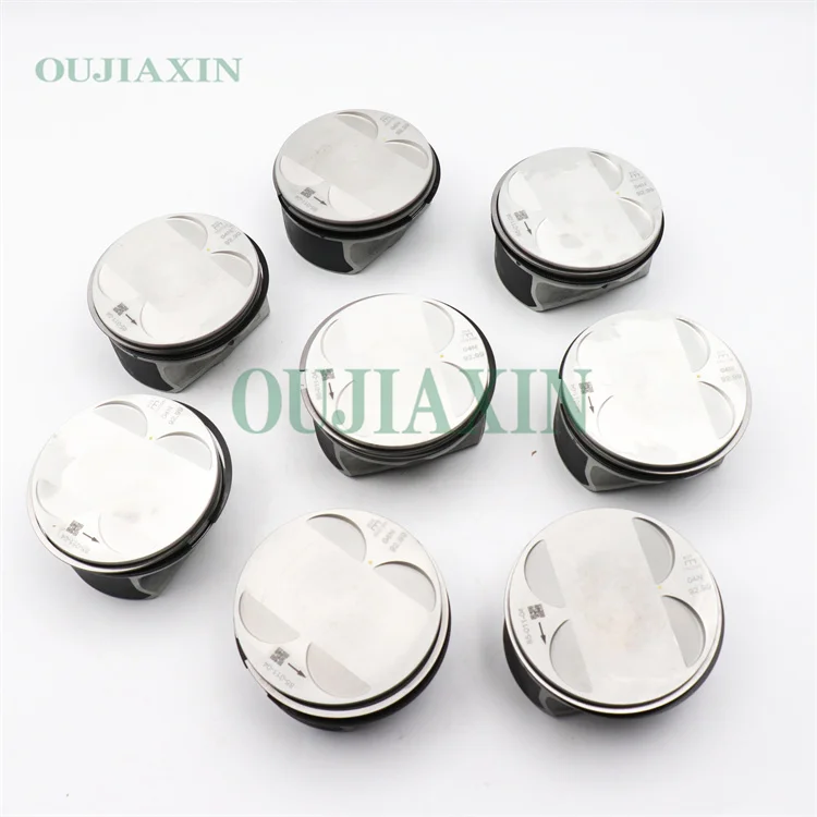 Engine Piston With Ring N62b48b Piston Rings 11257542292 4.8l 8 ...