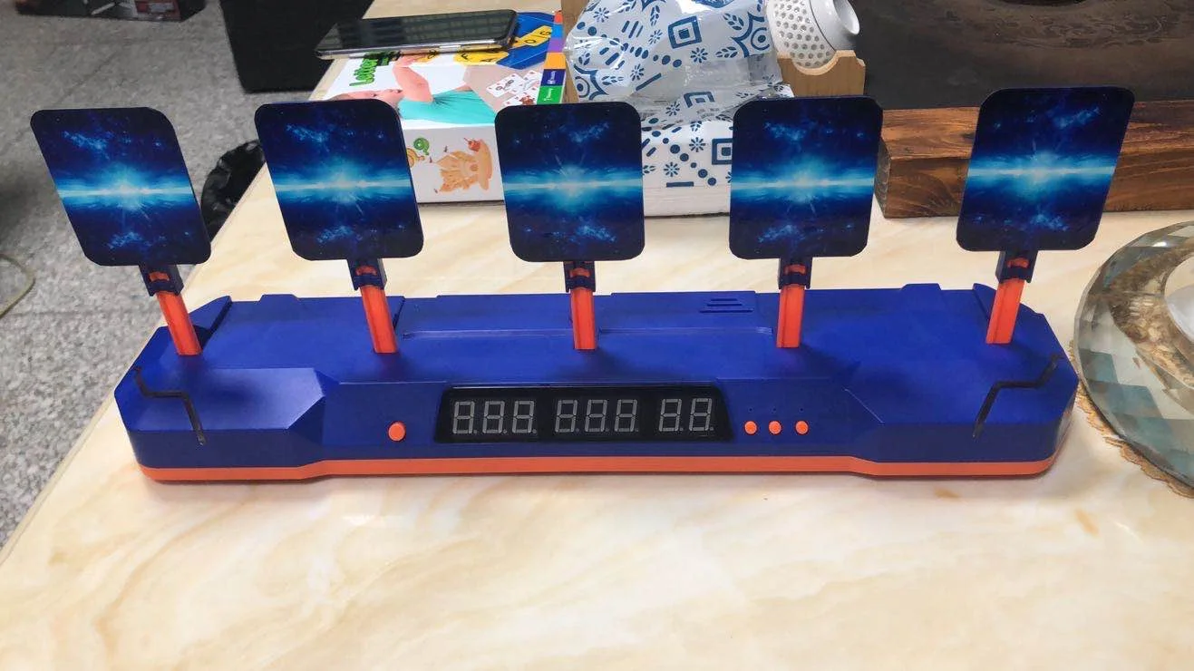 5 Fixed Target High-precision Automatic Reset Scoring Gun Target ...