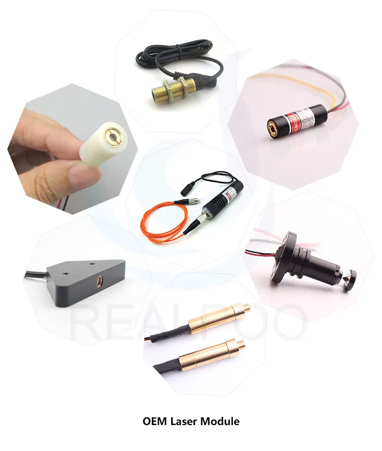 850nm 40mw Infrared Dot Laser Module with TTL - Realpoo