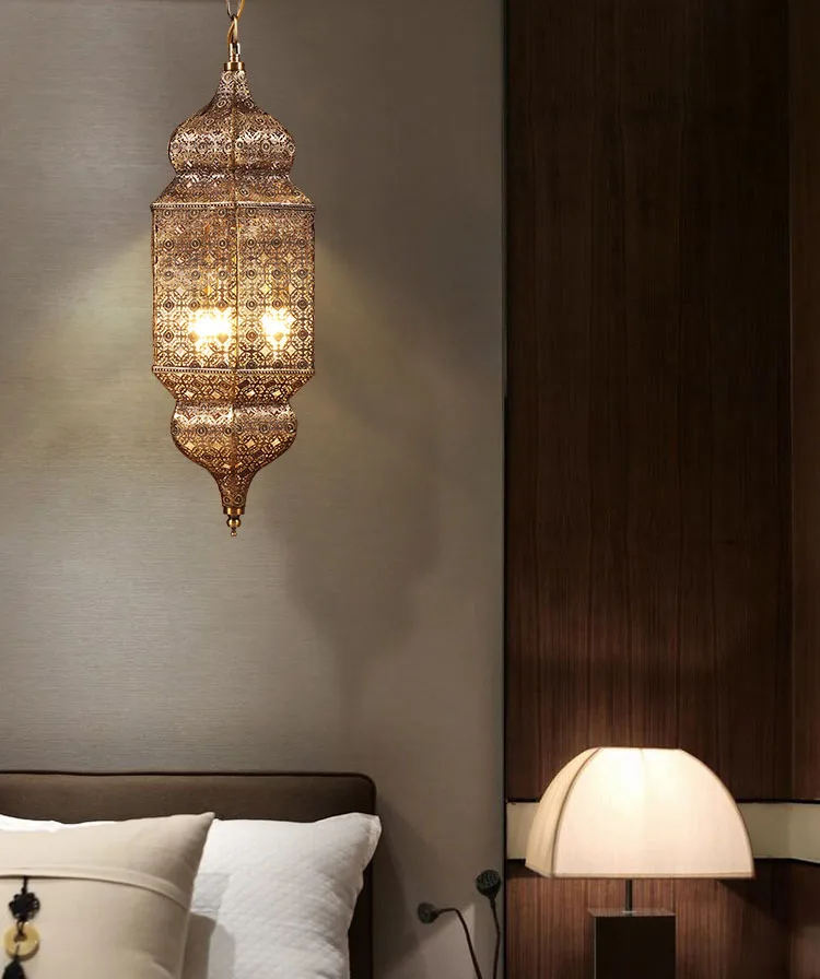 Muslim Copper Pendant Lighting Islamic Masjid Lighting Big Antique ...